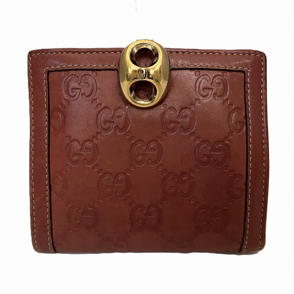 グッチ GUCCI グッチシマ 159917 2つ折り財布 レディース【中古】