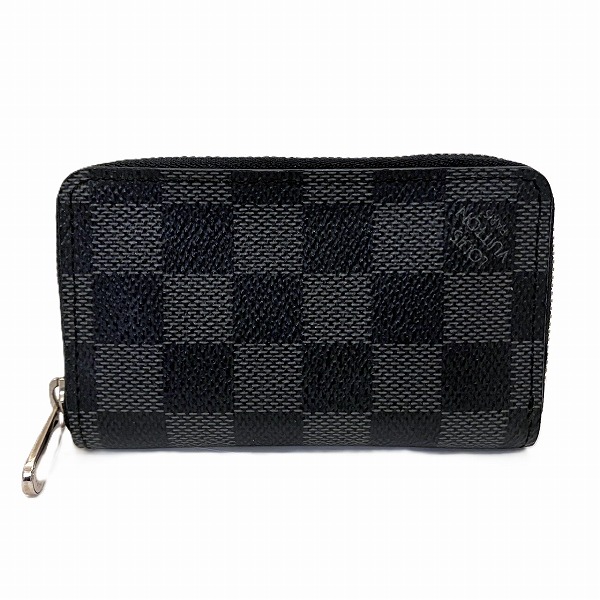 ルイヴィトン Louis Vuitton ダミエグラフィット ジッピー パース N63076 財布 ケース メンズ【中古】