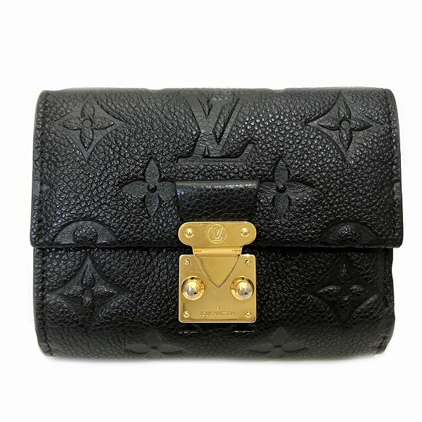 ルイヴィトン Louis Vuitton モノグラムアンプラント ポルトフォイユ・メティス コンパクト M80880 3つ折り財布 レディース【中古】