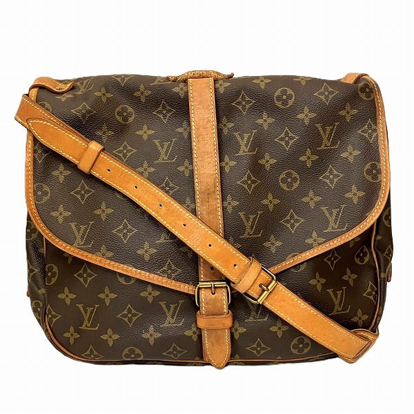 ルイヴィトン Louis Vuitton モノグラム ソミュール35 M42254 バッグ ショルダーバッグ レディース【中古】