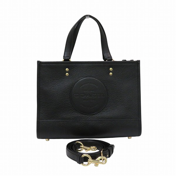 コーチ COACH デンプシーキャリーオール ウィズ パッチ C2004 バッグ ハンドバッグ ショルダーバッグ レディース【中古】