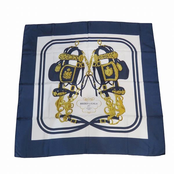 エルメス Hermes カレ90 BRIDES de GALA ブランド小物 スカーフ レディース【中古】
