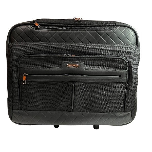 サムソナイト ブラック キャリーバッグ ビジネスバッグ メンズ【中古】