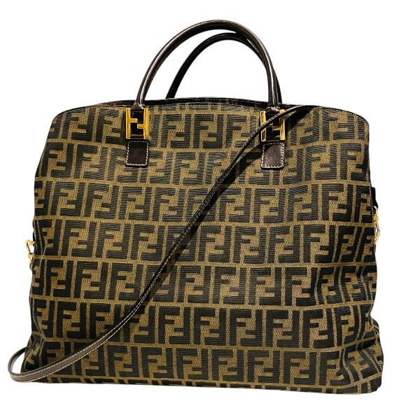 フェンディ FENDI ズッカ柄 2wayバッグ バッグ ハンドバッグ ショルダーバッグ ユニセックス【中古】