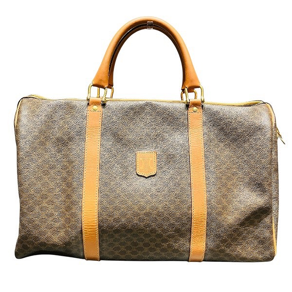 セリーヌ CELINE マカダム バッグ ボストンバッグ ユニセックス【中古】