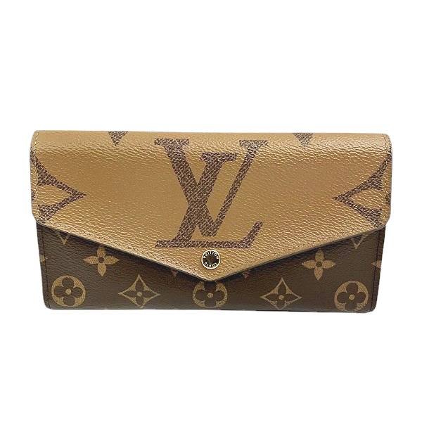 ルイヴィトン Louis Vuitton モノグラムジャイアント ルトフォイユ・サラ M80726 長財布 ユニセックス【中古】