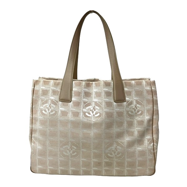 シャネル CHANEL ニュートラベルライン トートMM バッグ トートバッグ レディース【中古】