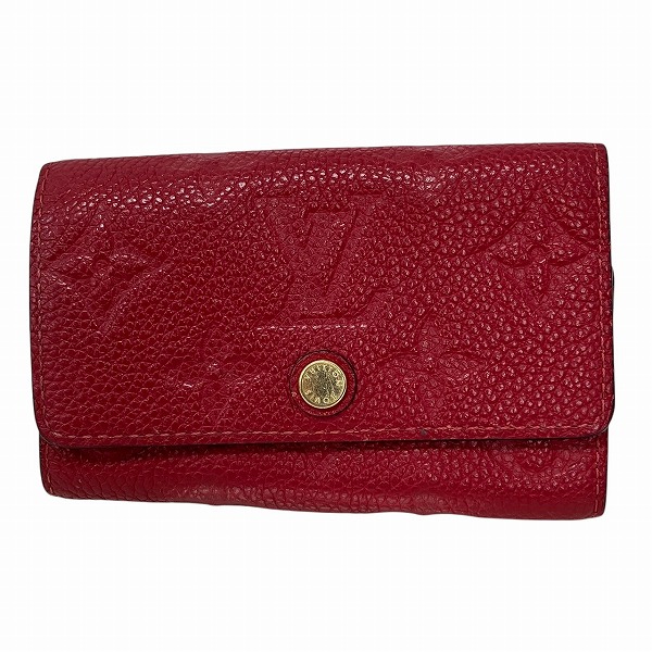 ルイヴィトン Louis Vuitton モノグラム・アンプラント ミュルティクレ6 M63708 キーケース レディース 小物【中古】