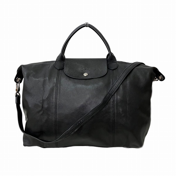 ロンシャン プリアージュ キュイール バッグ トートバッグ ショルダーバッグ レディース【中古】