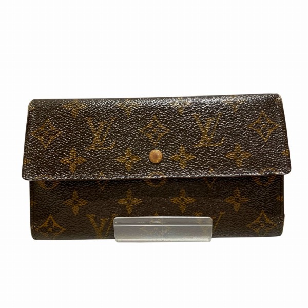 ルイヴィトン Louis Vuitton モノグラム ポルトフォイユインターナショナル M61217 長財布 ユニセックス【中古】