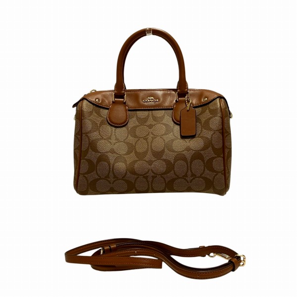 コーチ COACH シグネチャー F58312 バッグ ハンドバッグ ショルダーバッグ レディース【中古】