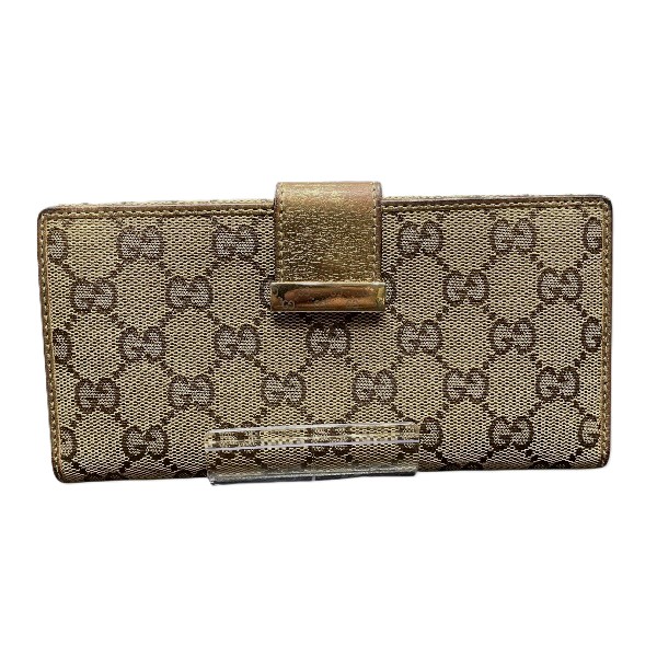 グッチ GUCCI GGキャンバス 212089 長財布 ユニセックス【中古】