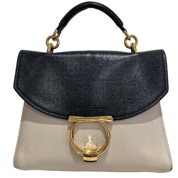 フェラガモ ガンチーニ EE-21H493 バッグ ハンドバッグ ショルダーバッグ レディース【中古】