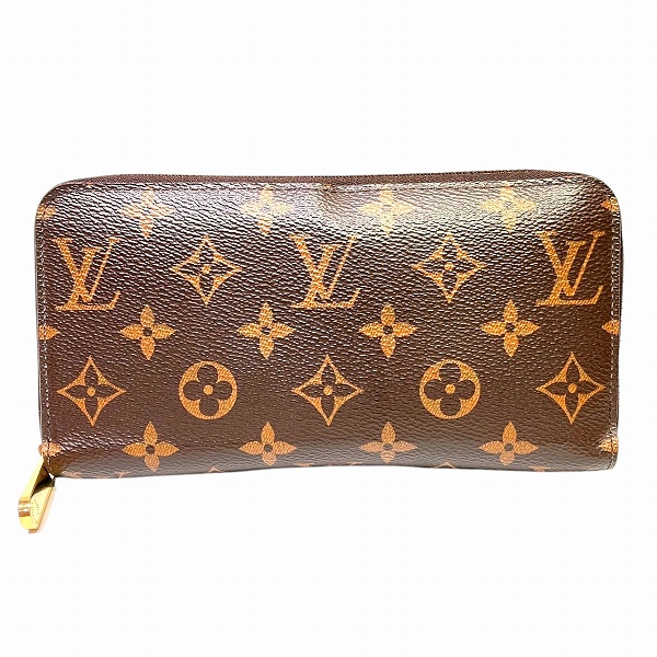 ルイヴィトン Louis Vuitton モノグラム ジッピーウォレット M41894 ラウンドファスナー 長財布 ユニセックス【中古】