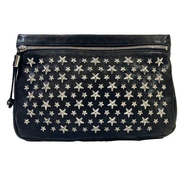 ジミーチュウ ゼナ スタースタッズ バッグ クラッチバッグ セカンドバッグ ユニセックス【中古】