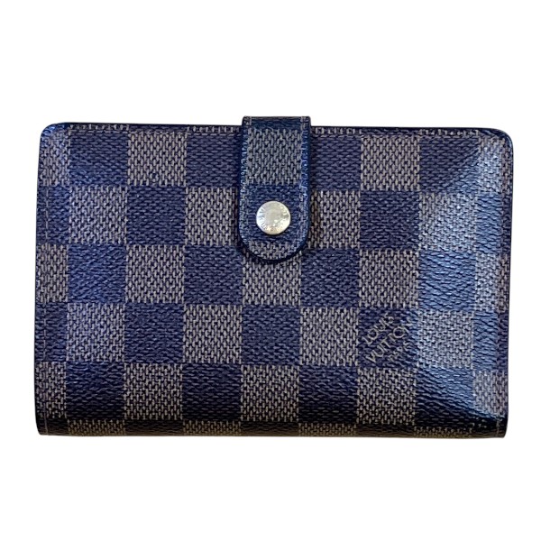 ルイヴィトン Louis Vuitton ダミエ ポルト モネ ビエ ヴィエノワ N61664 2つ折り財布 ユニセックス【中古】