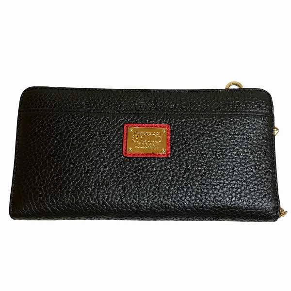 ココセリュックスゴールド ジッピーウォレット 長財布 レディース バッグ【中古】