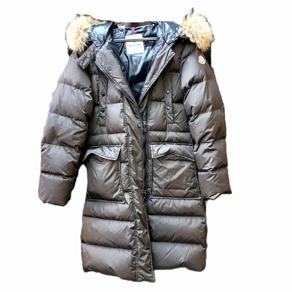 モンクレール 920-093-49335-91 ブラウン 0サイズ ダウンジャケット アパレル アウター レディース 小物【中古】