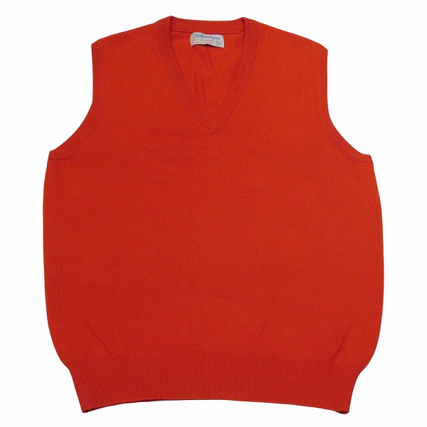 バランタイン アパレル ニット Vネック ベスト スコットランド製 ユニセックス 小物【中古】