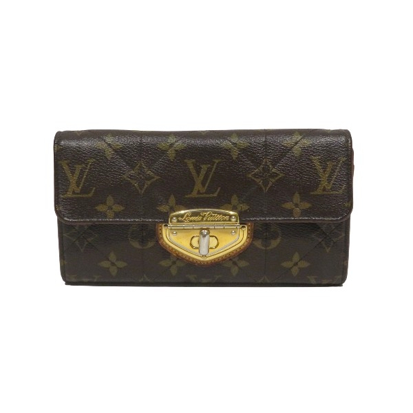 ルイヴィトン Louis Vuitton モノグラム エトワール ポルトフォイユ サラ M66556 長財布 2つ折り財布 レディース【中古】