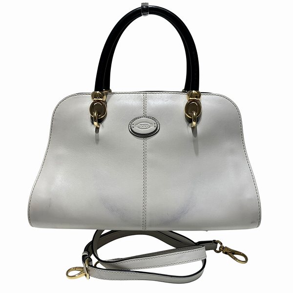 トッズ セラ 2WAY バッグ ハンドバッグ ショルダーバッグ レディース【中古】