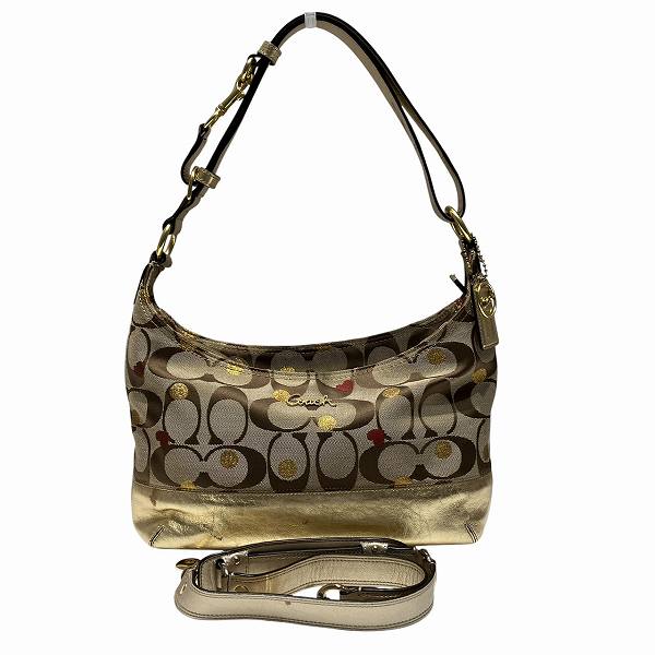 コーチ COACH シグネチャー F18884 バッグ ショルダーバッグ レディース【中古】