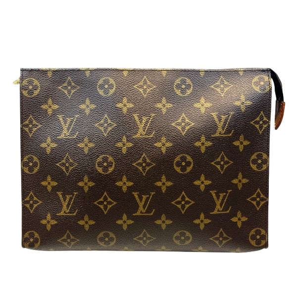 ルイヴィトン Louis Vuitton モノグラム ポッシュトワレット26 M47542 バッグ セカンドバッグ ユニセックス【中古】