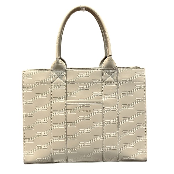 バレンシアガ BBモノグラム ハードウェア ショッピングバッグ 714187 バッグ ハンドバッグ トートバッグ レディース【中古】