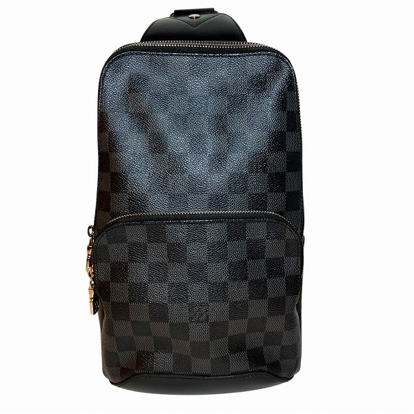 ルイヴィトン Louis Vuitton ダミエ グラフィット アヴェニュー スリング N41719 バッグ ショルダーバッグ メンズ【中古】