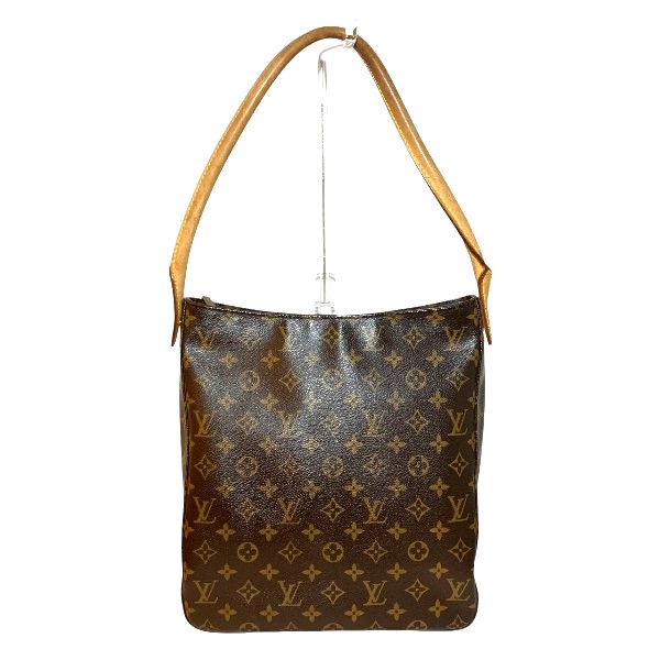 ルイヴィトン Louis Vuitton モノグラム ルーピングGM M51145 ワンショルダー バッグ トートバッグ レディース【中古】