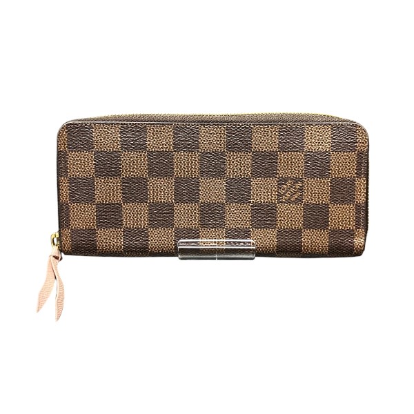 ルイヴィトン Louis Vuitton ダミエ ポルトフォイユクレマンス N41626 長財布 レディース【中古】