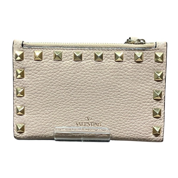ヴァレンティノ ロックスタッズ ZW2P0605VSH 2つ折り財布 レディース【中古】