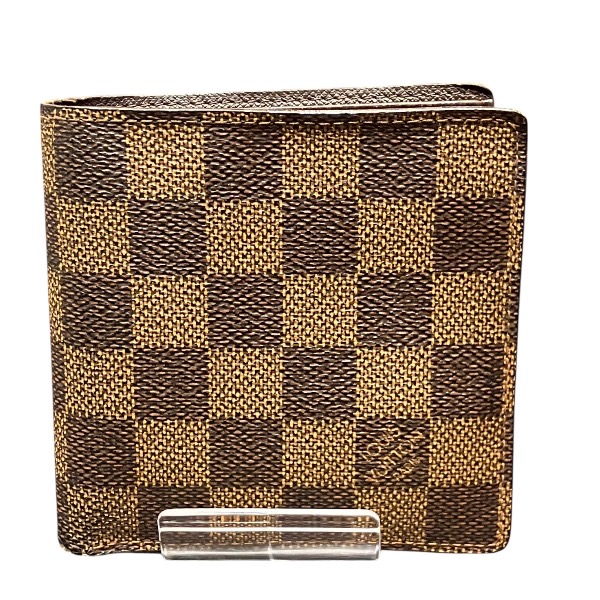ルイヴィトン Louis Vuitton ダミエ ポルトフォイユマルコ N61675 2つ折り財布 ユニセックス【中古】