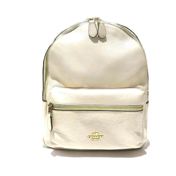 コーチ COACH ミディアム チャーリー F30550 バッグ ショルダーバッグ リュック レディース【中古】