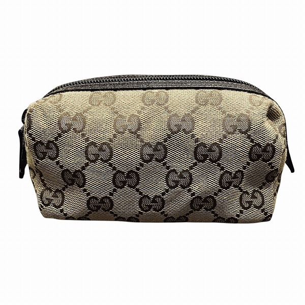 グッチ GUCCI GGキャンバス 245947 ブランド小物 ポーチ レディース バッグ【中古】