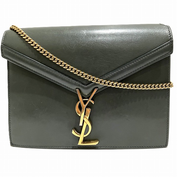 イヴ・サンローラン カサンドラ チェーンショルダー バッグ ショルダーバッグ レディース【中古】