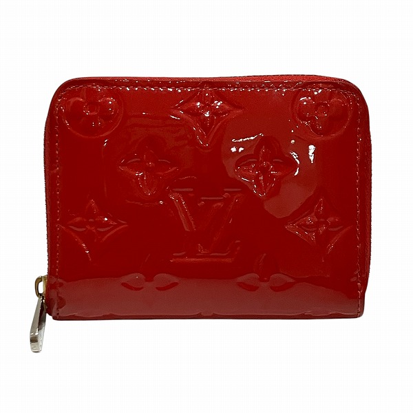 ルイヴィトン Louis Vuitton モノグラムヴェルニ ジッピーパース M93608 ラウンドジップ ケース レディース 財布【中古】