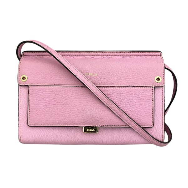 フルラ FURLA ライク ミニクロスボディ ショルダーウォレット バッグ ショルダーバッグ レディース【中古】