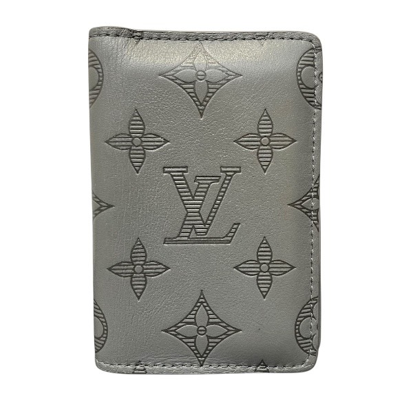 ルイヴィトン Louis Vuitton モノグラム.シャドウ オーガナイザー.ドゥ ポッシュ M81382 ブランド小物 カードケース ユニセックス【中古】