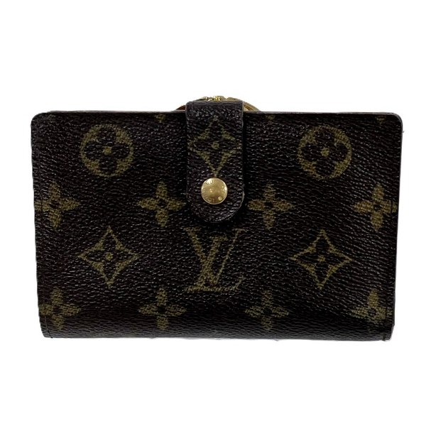 ルイヴィトン Louis Vuitton モノグラム ポルト モネビエ ヴィエノワ M61663 2つ折り財布 ユニセックス【中古】