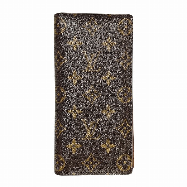 ルイヴィトン Louis Vuitton モノグラム ポルトフォイユブラザ M66540 長財布 2つ折り財布 ユニセックス【中古】