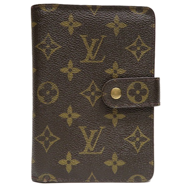 ルイヴィトン Louis Vuitton モノグラム ポルトパピエジップ M61207 ラウンドファスナー 2つ折り財布 ユニセックス【中古】