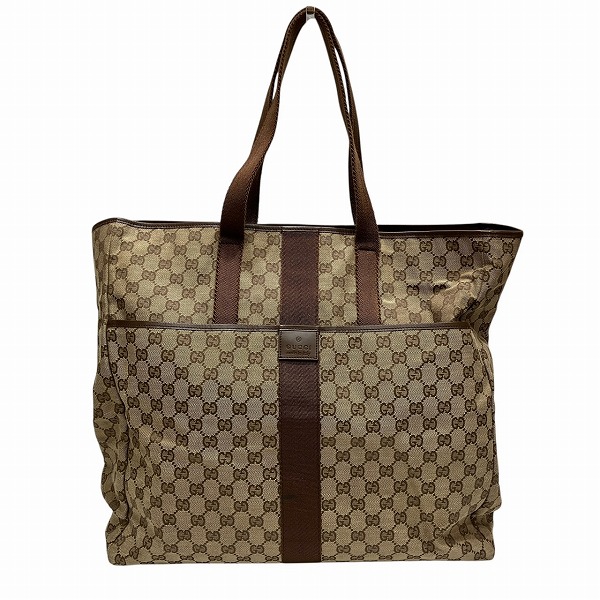 グッチ GUCCI GGキャンバス 90481 バッグ トートバッグ ショルダーバッグ レディース【中古】