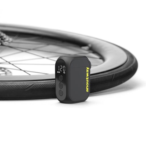 ANOUTWAY 気圧表示 自転車 空気入れ 携帯 電動ポンプ 携帯ポンプ 小型 電動空気入れ 全バルブ対応(米式仏式英—式)AT1 PRO
