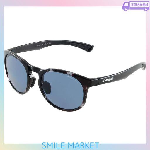 SWANS (スワンズ) 日本製 サングラス ER イーアール AMZ-ER5-0067 DMSM デミスモーク×クリアブラック / 偏光ULアイスブルー ラウンド カジュアル ファッション 偏光レンズ FREE SIZE
