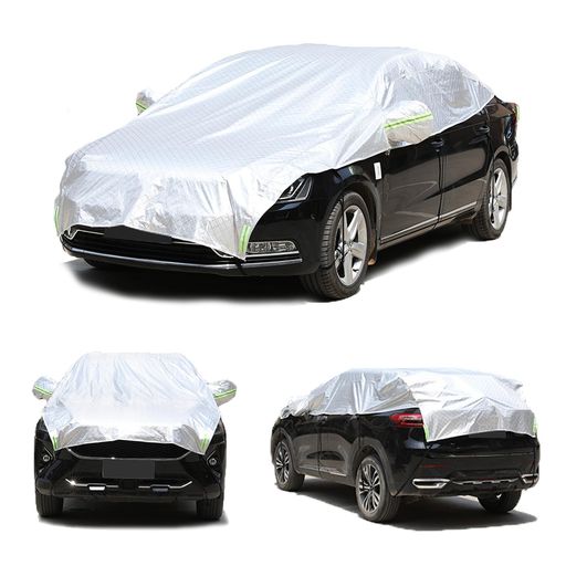 TEMIRY 自動車カバー 防水 防風 専用ボディカバー 裏起毛 車カバー 防雪防塵 自動車 カバー 断熱 日よけカーカバー 自動車 SUV 自動車ボディーカバー 5層構造 防水カバー 屋外 ...