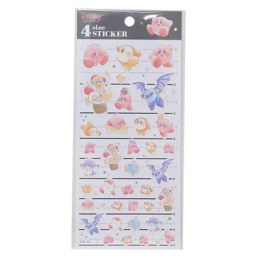 星のカービィ[シールシート]4サイズステッカー 4SIZE STICKER/カービィ&フレンズの通販はau PAY マーケット - miiyon au PAY マーケット店 | au PAY ...