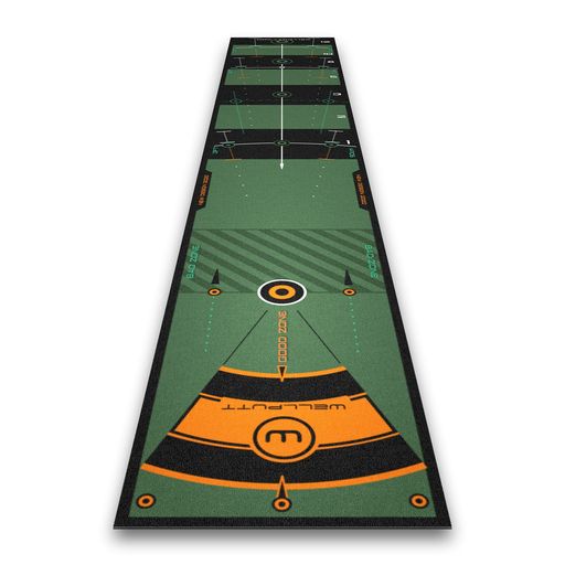 WELLPUTT ウェルパット ゴルフパターマット WELLPUTT マット 3M メインストリームモデル グリーン ウェルパットゾーン フランス製 日本正規流通品
