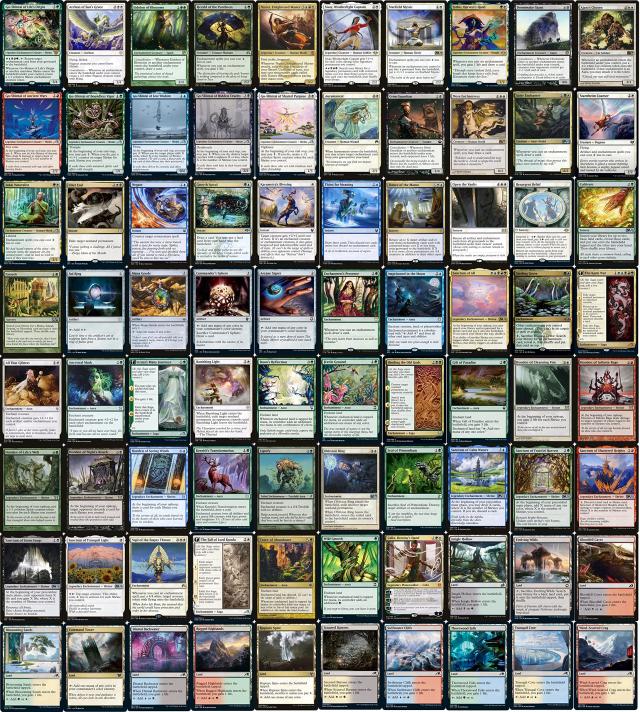 Elite Commander 5-Color Shrine Deck - Go-Shintai of Lifes Origin - EDH - 100 Card - Custom Magic ...
