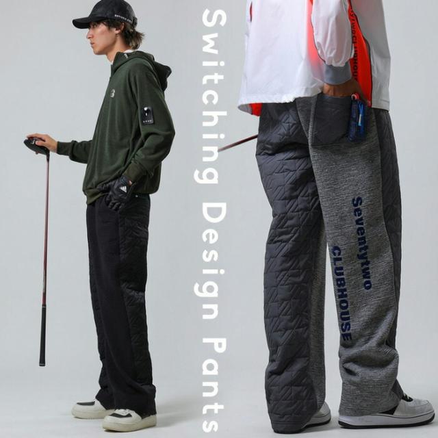再入荷予定有!ANTIQUA GOLF×STCH パンツ メンズ 送料無料・メール便不可